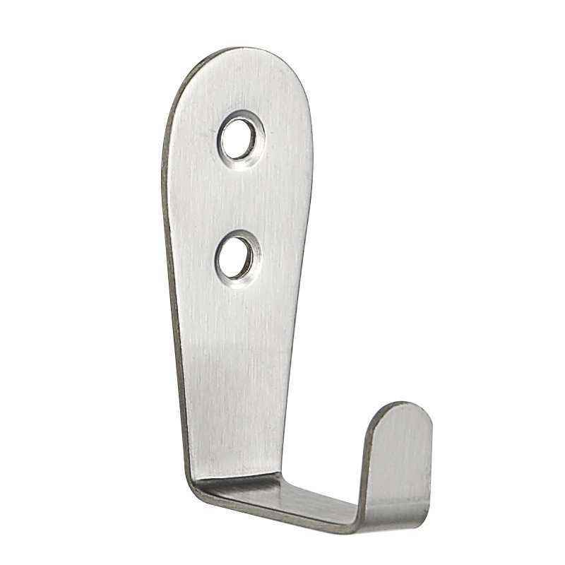 Stainless Steel Hook Partition Hook Hotel Solid Single Clothes Cabinet ...