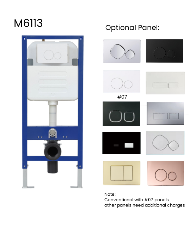 HDPE Material Wall Mounted Concealed Cistern Toilet Wc Wall hang Toilet ...