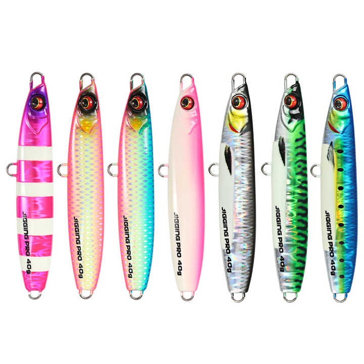 Jiggingpro Lead Metal Jig Bait Slow Jig Saltwater Fishing Tackle for ...