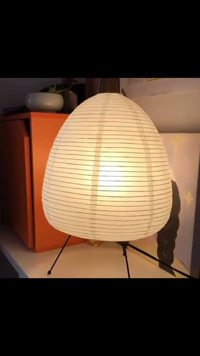 LED Table Light Rice Paper Night Light Carving Lamp Japanese Art Rice ...
