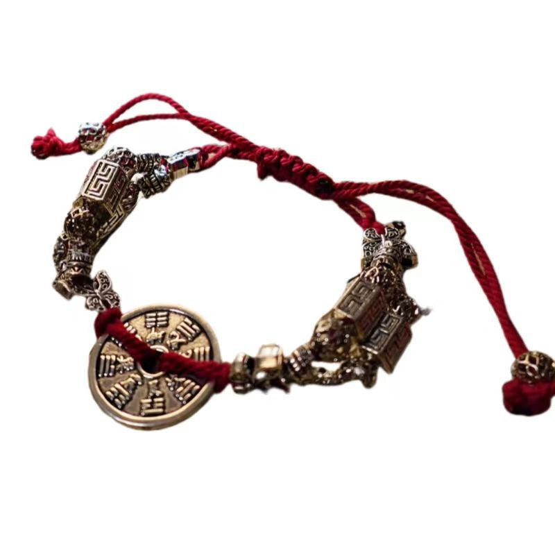 Shanhaigi Alloy Ethnic Hand-woven Rope Niche Original Design Light ...