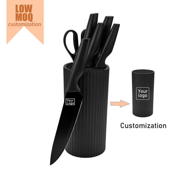 Newest 7pcs Stainless Steel Knife Sets Modern Sharp German USA Popular ...