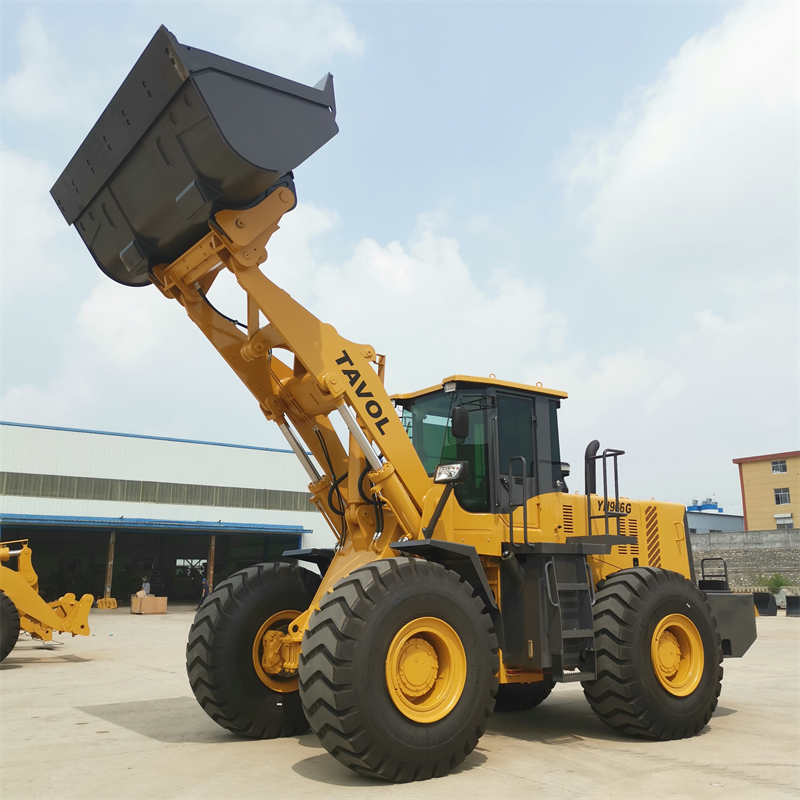 Tavol 966 Heavy Duty Wheel Loader 6Tons Front End Loader Buckets ...