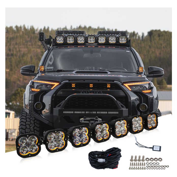 Off Road Led 4x4 UTV Roof Mount Offroad UTV Linkable Modular Kit Led ...