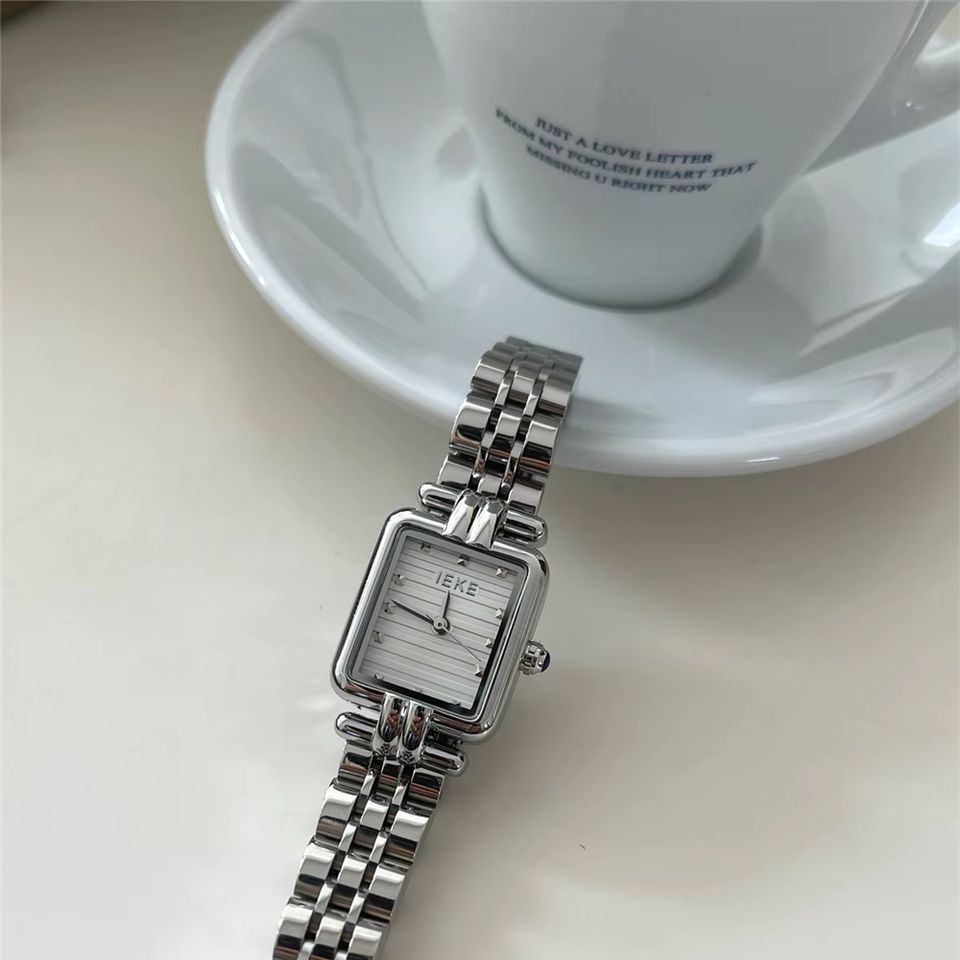 IEKE Petite and Exquisite Small Square Watch for Women with Niche ...