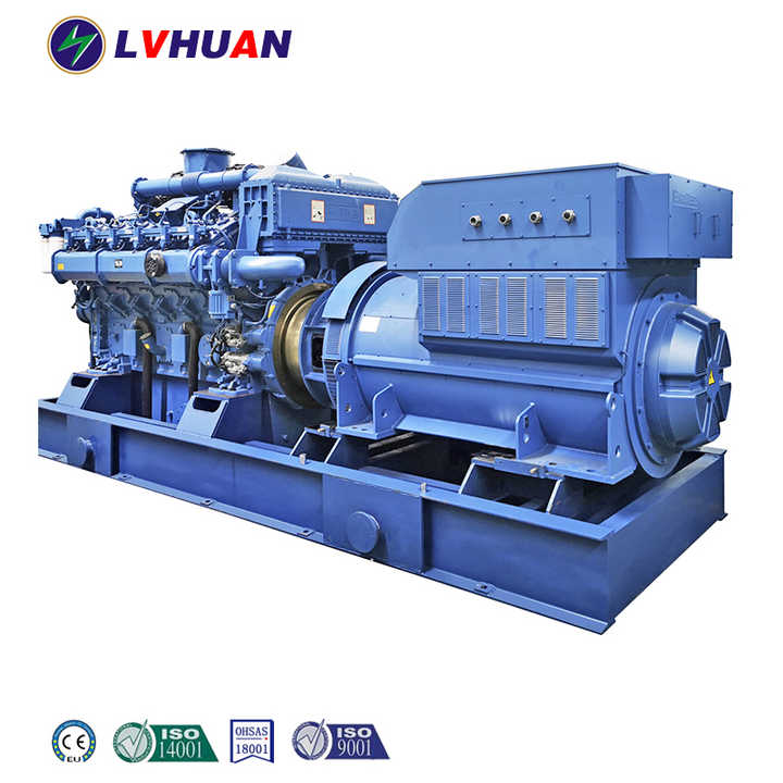 Brushless Excitation Biogas Generator Water Cooling Gas Turbine ...