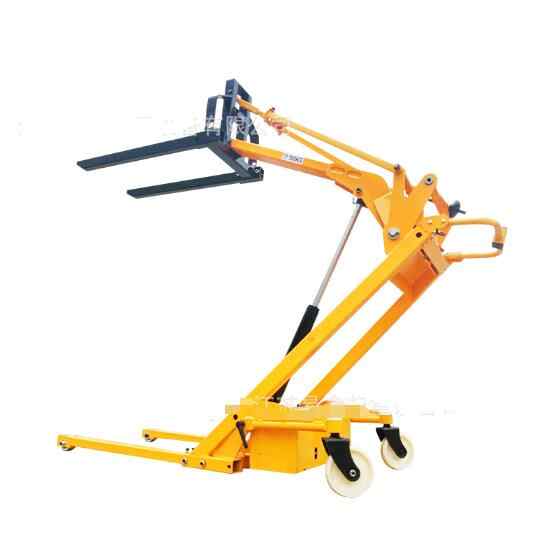 500KG Portable Electric Forklift Hydraulic Curved Arm Electric ...