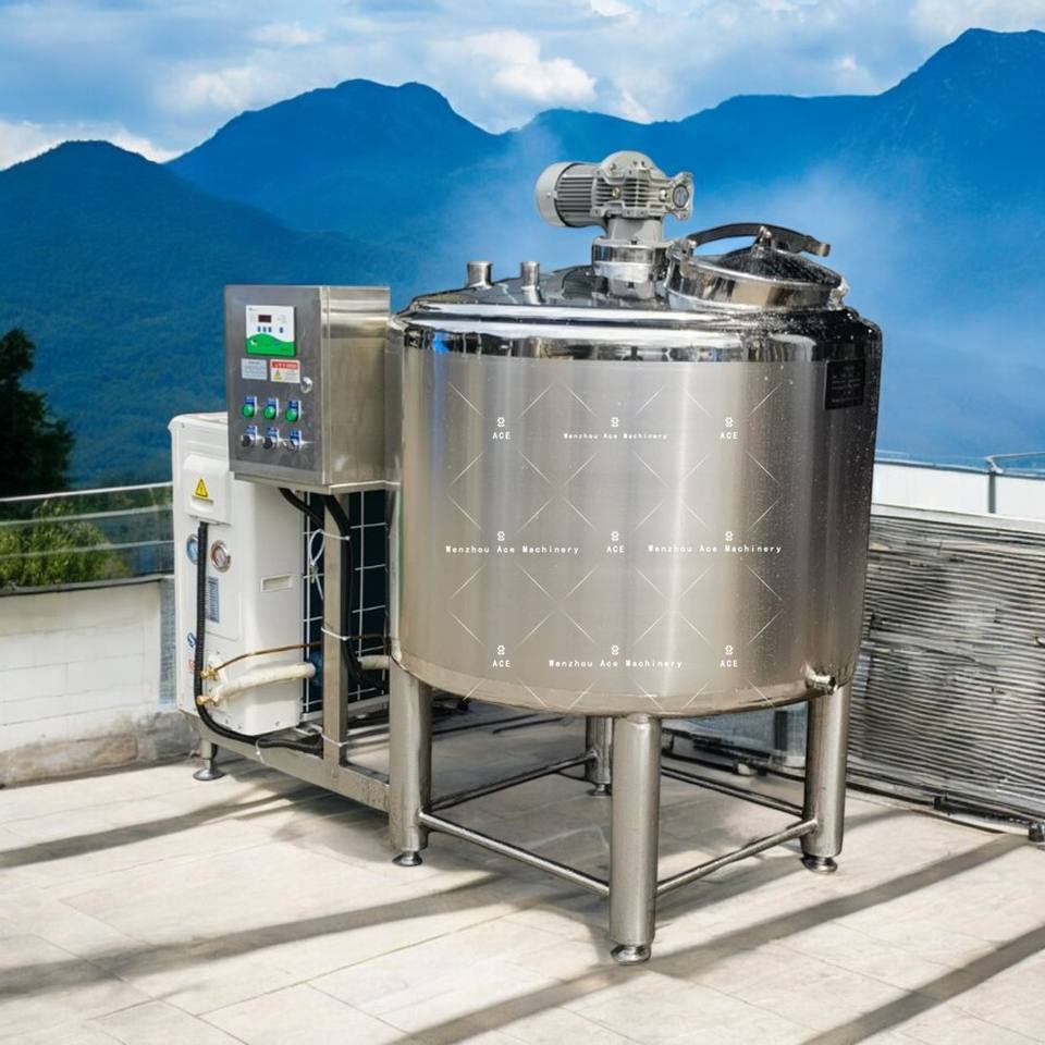Ace 1000 Liter Milk Cooling Tank /Milk Chiller/ Milk Chilling Machine ...