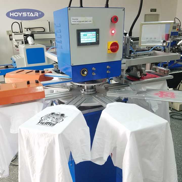 Two Color Rotary Screen Printing Machine for Textiles