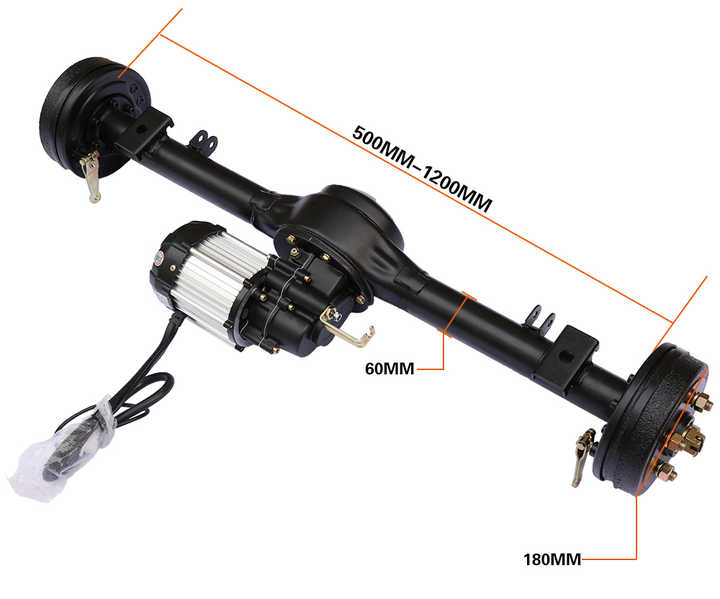 Customized E-Rickshaw Differential Hydraulic Drum Brake