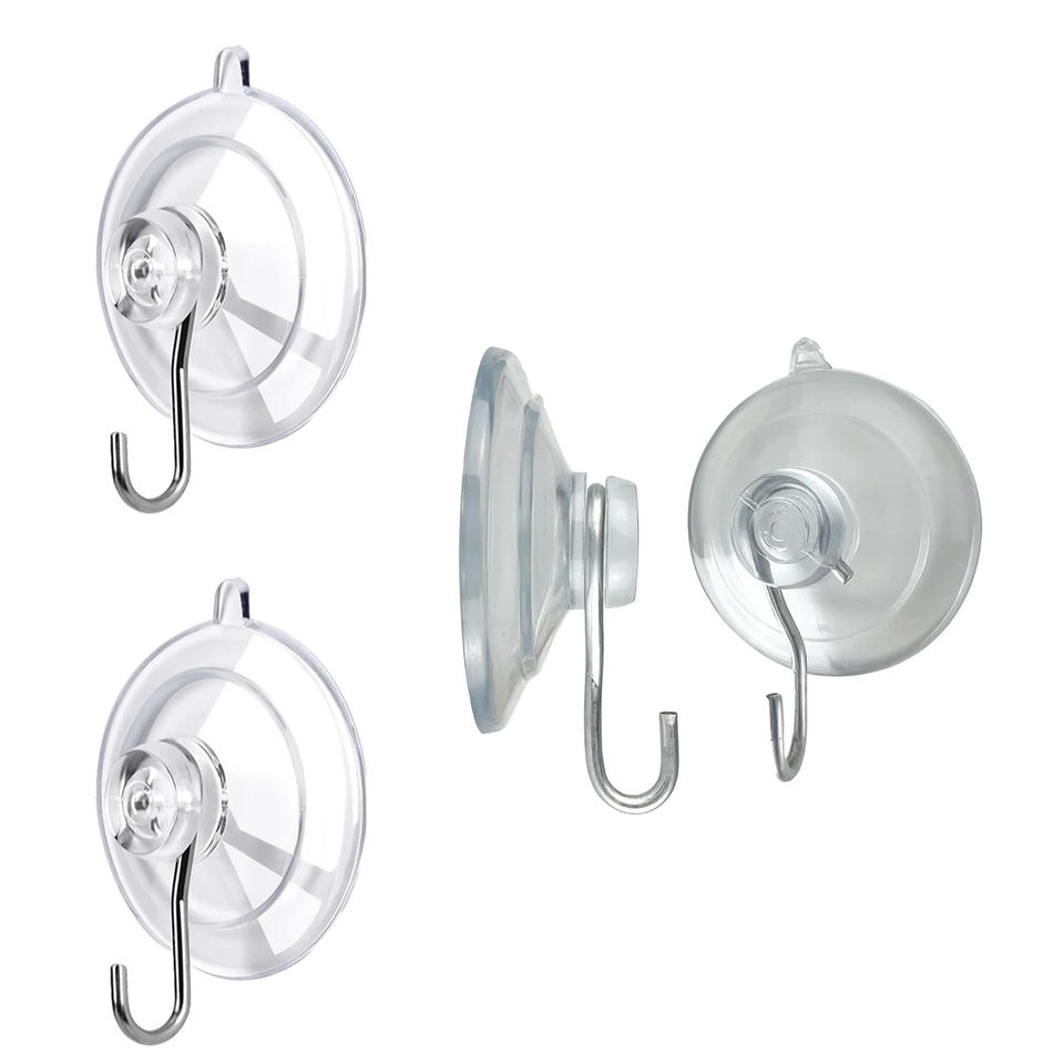 Free Sample 45mm Transparent Plastic Sucker Heavy Duty Silicone Vacuum ...