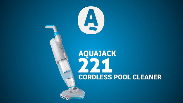 2024 Aquajack 211 Rechargeable Pool Vacuum Cleaner with Small Particle ...