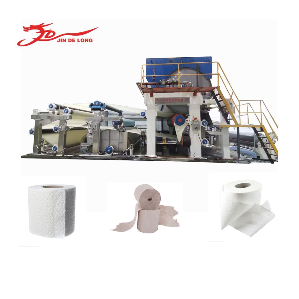 Professional Equipment 2800mm Toilet Paper Making Machine Tissue Paper ...