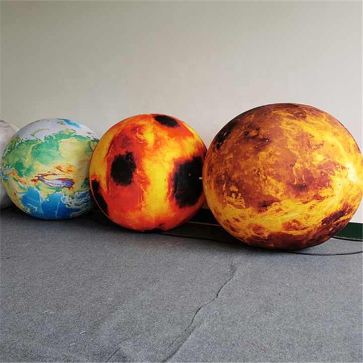 LED Lighting Inflatable Planets - Decorate Your Space