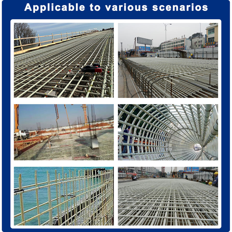 FRP Composite Reinforcement Rebar GFRP/FRP/GRP Customizable Fiberglass ...