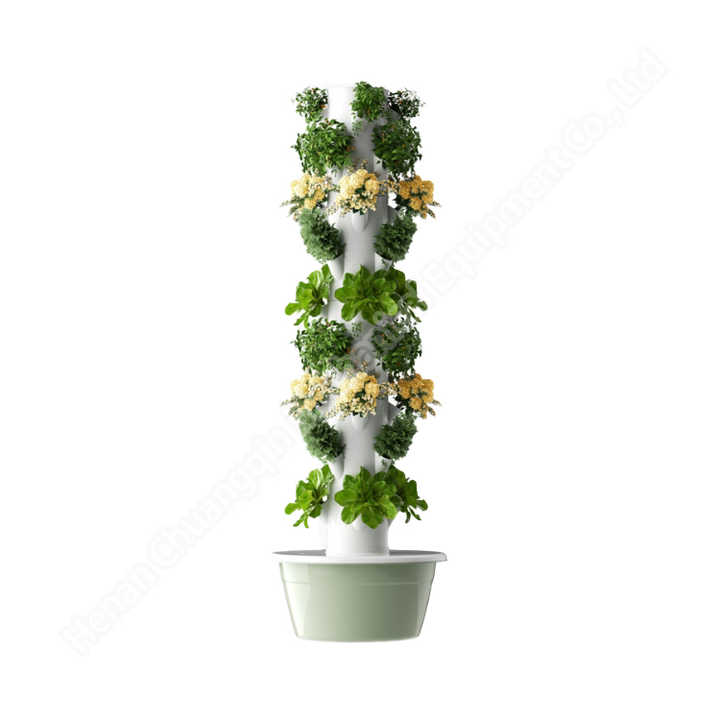 Rotating Grow Tower Vertical Farming Hydroponics Hydroponic Seedling ...