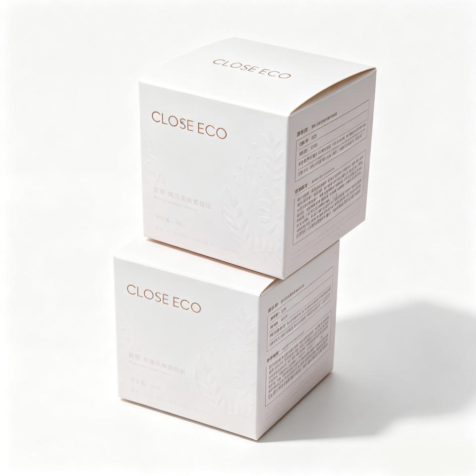 Factory Price White Paper Box Embossing UV Coating Luxury Packaging for ...