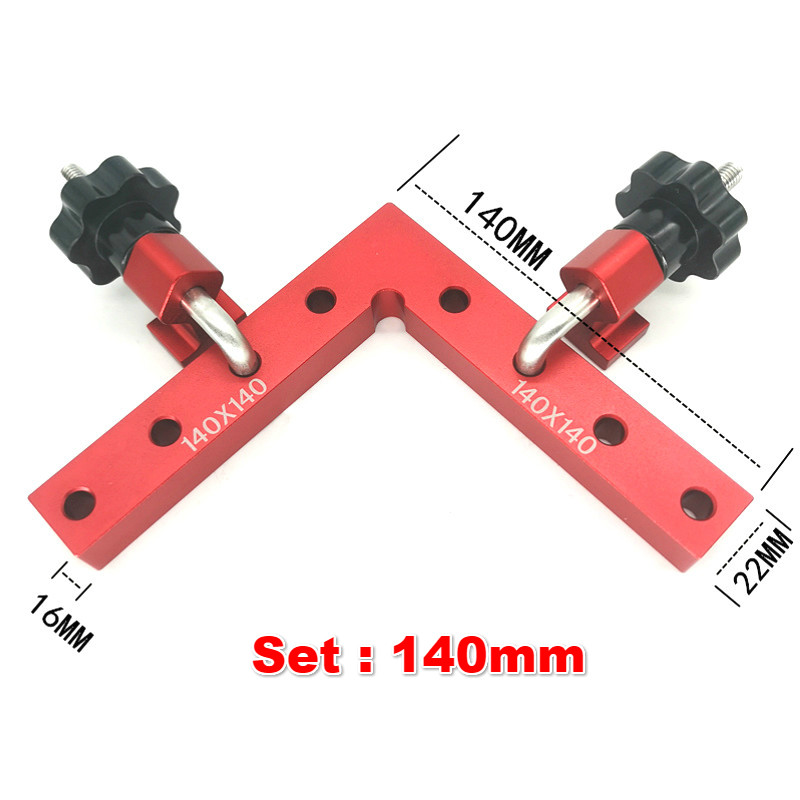 Woodworking Adjustable Angle Clamp Aluminum Right Angle Clamp G Clamp L ...
