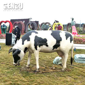Life Size Fiberglass Cows - Durable Outdoor Decor Solutions