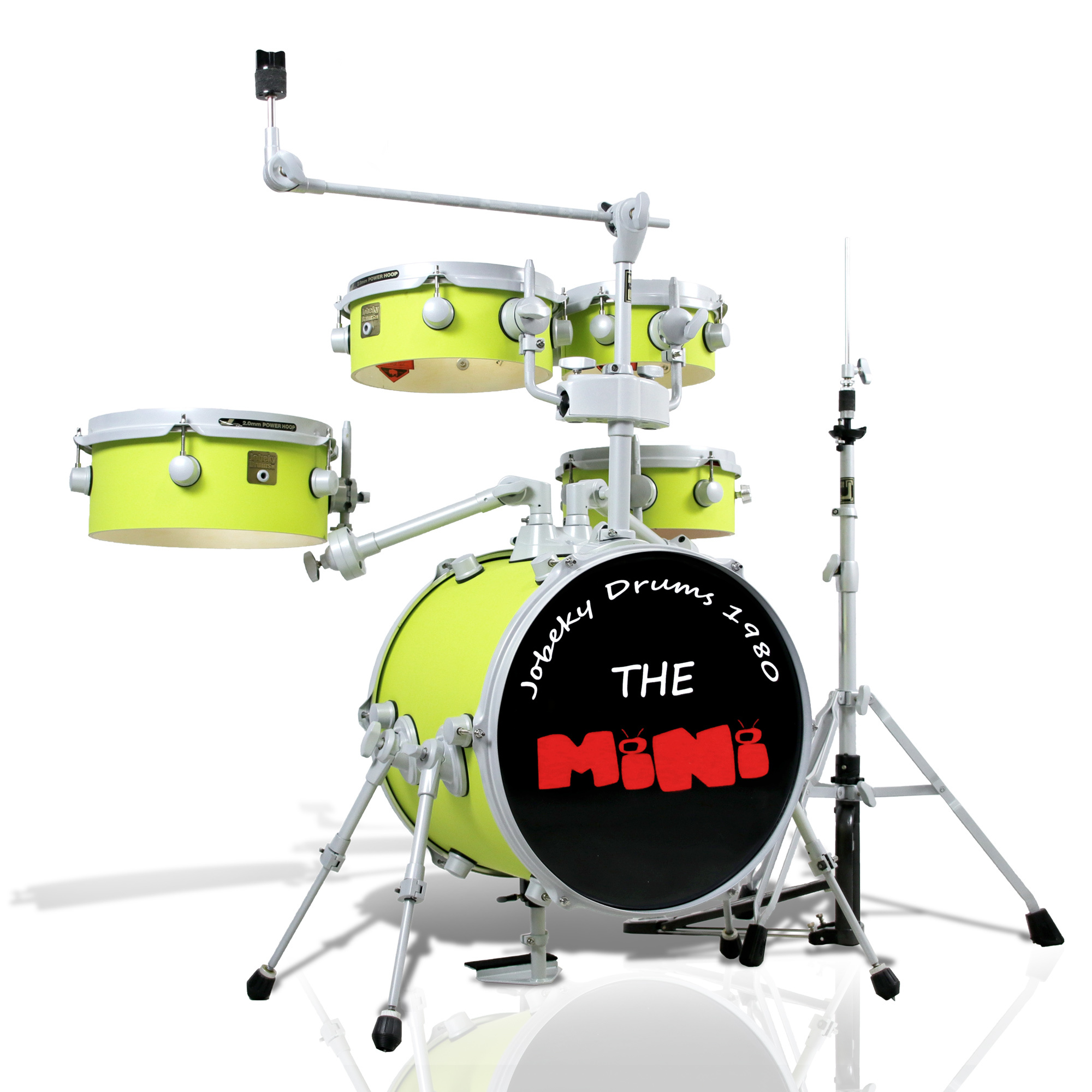 Beatello JBk 5-Piece Mini Drum Set - Professional Snare Drum Kit for ...