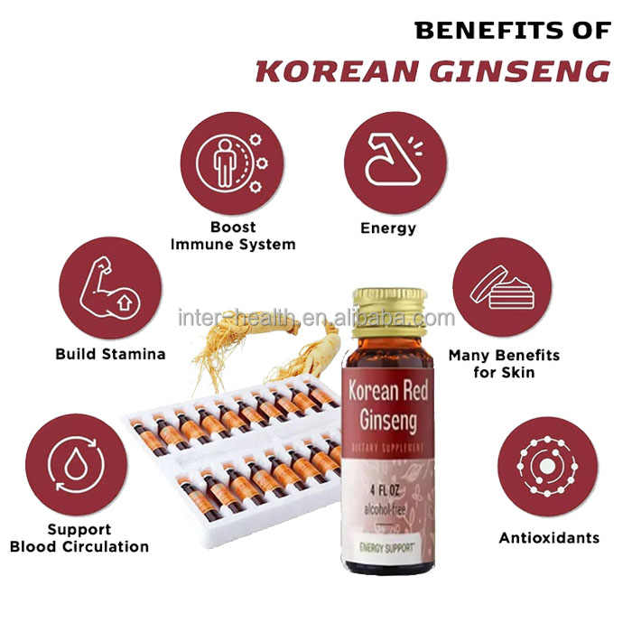 Ausreson OEM Ginseng Energy Drink Health Supplement Ginseng Extract ...