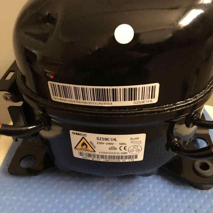 Compresor de Refrigeración Midea GMCC SZ59E1HL R600a de Cobre