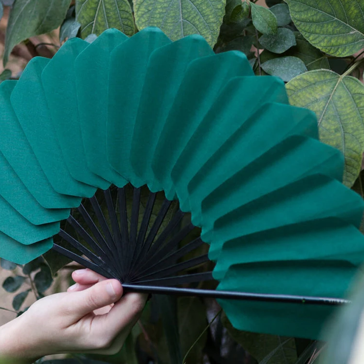 Eco-friendly Bamboo Hand Fans With Wooden Handle For Gifts & Crafts ...