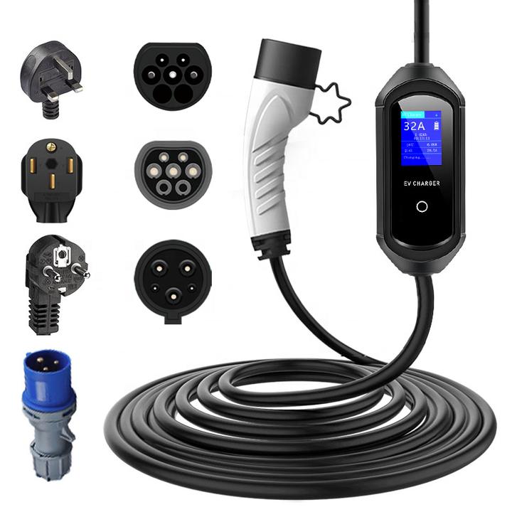 22KW Electric Car Charge Station GB/T EV Accessories Mini GBT Charger ...