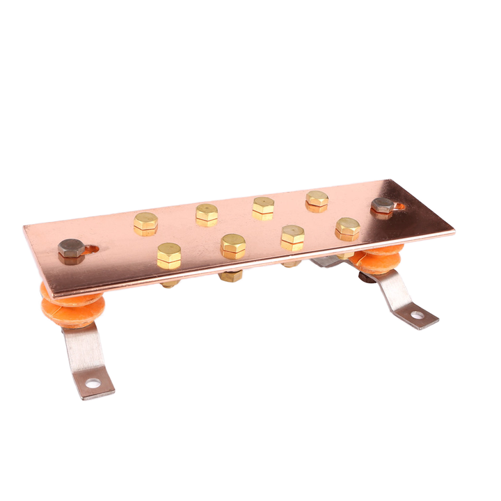 Copper Grounding Busbar Ground Copper Bar for Lightning Protection ...