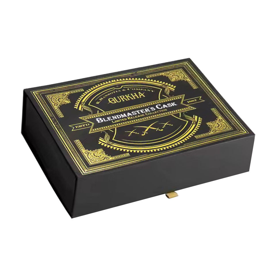 Durable and Eco-Friendly gold cigar box for Efficient Shipping