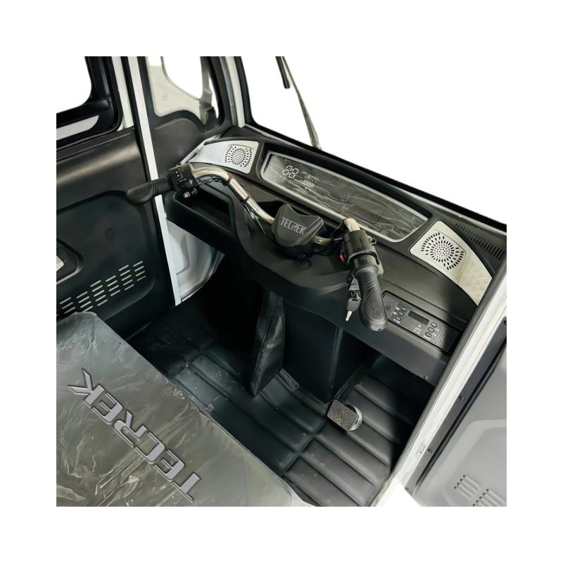 EEC Certified Electric Cargo Tricycle With Enclosed Box for Last Mile ...