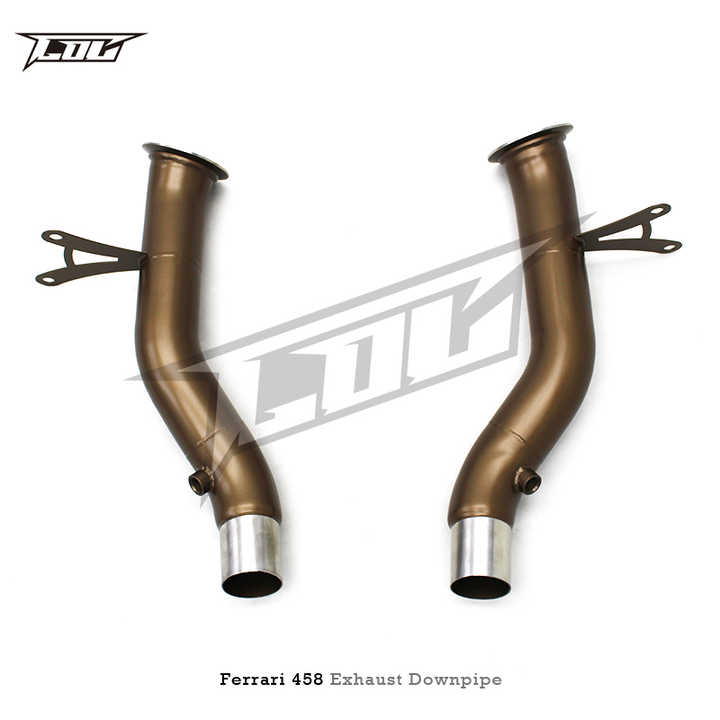 Boska Ceramic Insulation Exhaust Downpipe for Ferrari 458 4.5 2013-2016 ...