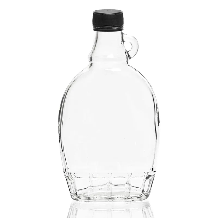 Wholesale 12 Oz Maple Syrup Bottles - Glass with Loop Handle
