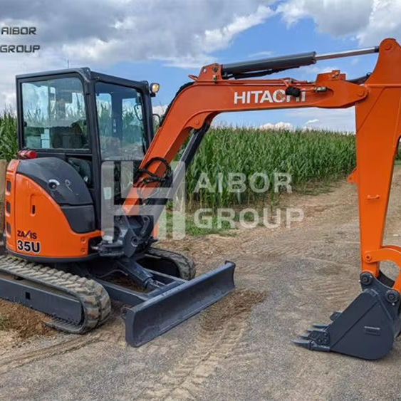 Mini Excavator Used Hitachi ZX35U Japanese 3.5 Ton 95% New High Quality ...