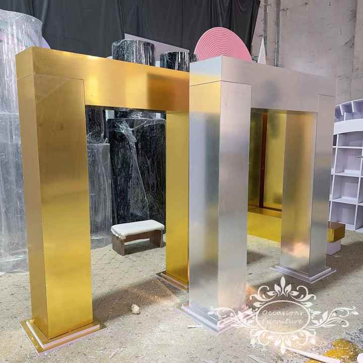 PVC Acrylic Mirror Centerpiece Table Top Stands| Alibaba.com