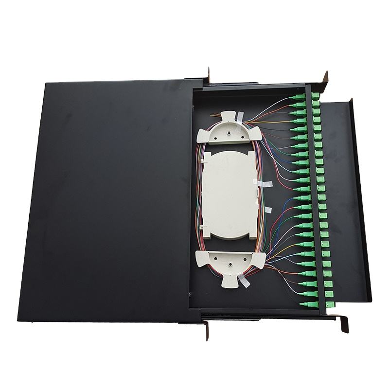 Upc adaptörü ile Ftth Odf 24 port Patch Panel Upc Optica Odf Fdf ...