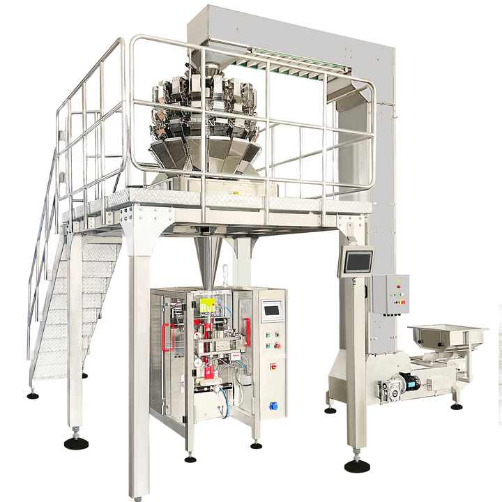 Rui Packing RL420K Automatic Vertical Double-Belt Pulling Multi-heads ...