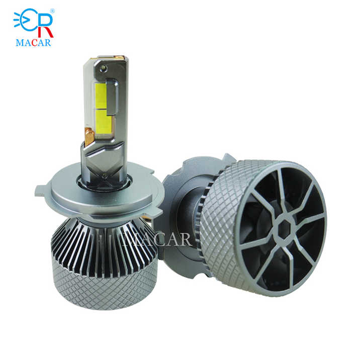MACAR High Lumen 50000lm 12V Car LED Headlight Bulb H4 H11 H7 Auto LED Light New Condition 6000k ...