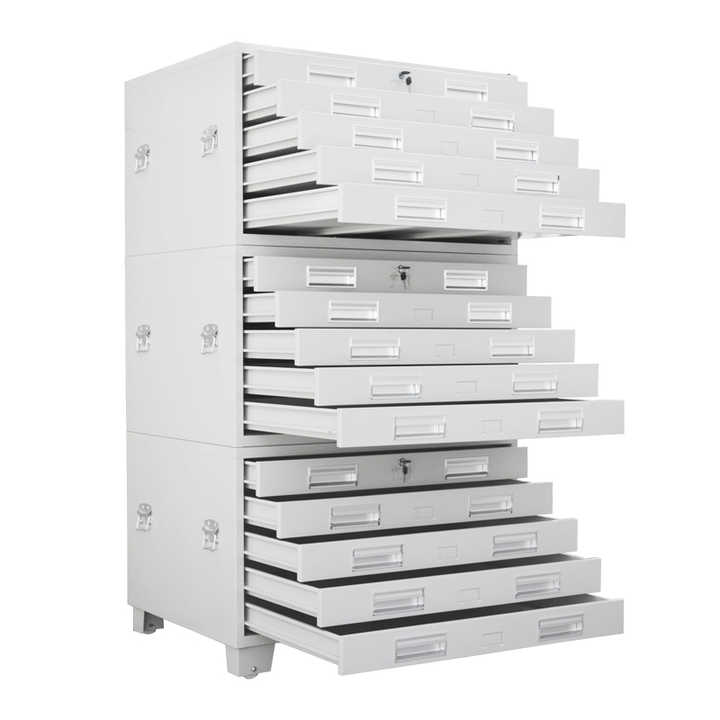 WOMA Metal Drawer Cabinet - Modern Office Steel Furniture