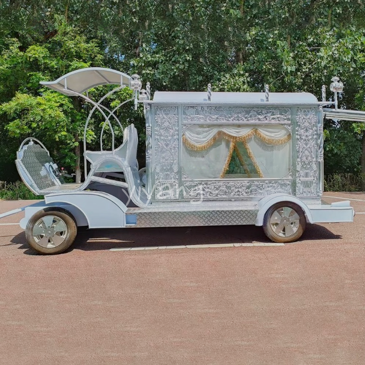 Funeral Hearses Limousines Funeral Car Hearse Trailer Horse-drawn ...