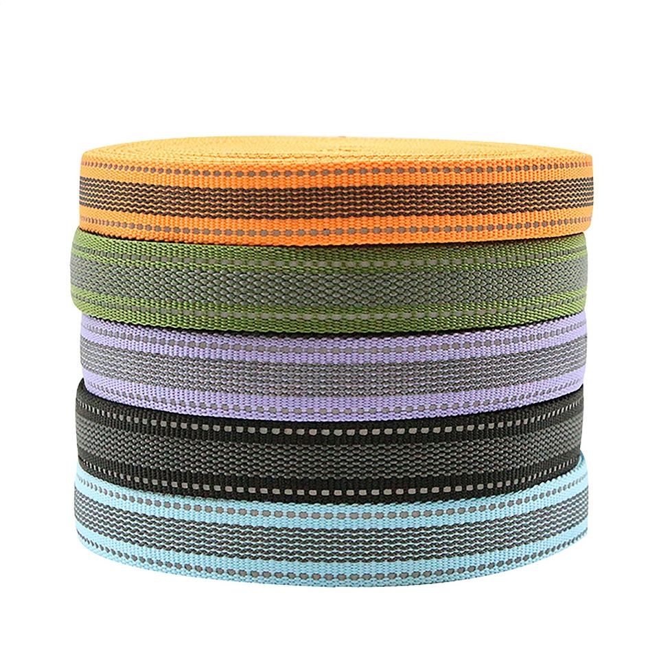 Anti-slip Webbing Reflective 38mm Imitation Nylon New Fashion Non-slip ...