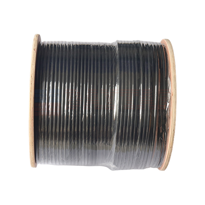 Anti Rodent RG6 Quad Shield Coaxial Cable with Galvanized Steel Wire ...