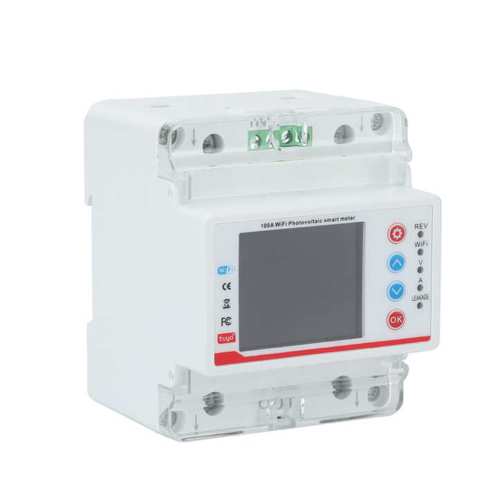 Energy Meter Smart Tuya WiFi MCB Multifunction Smart Switch 100A 4P ...