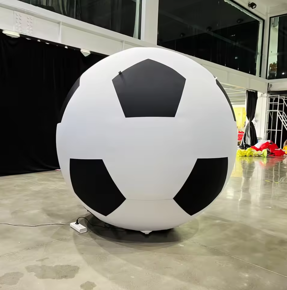 Giant PVC Inflatable Football Soccer Ball Outdoor Yard Sports Match ...