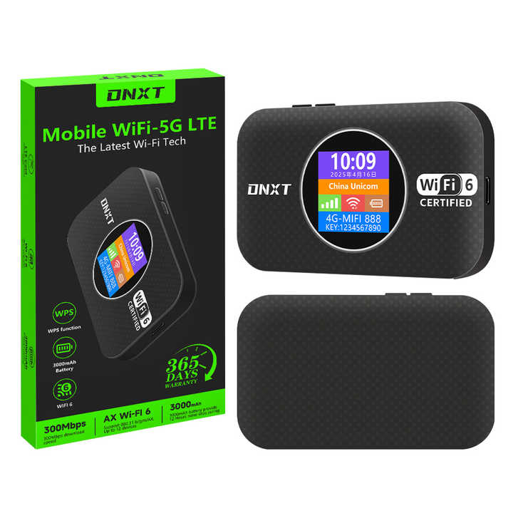 DNXT New Wifi6 Router Wifi Hotspot 4G Lte Sim Card Slot Portable 4g ...
