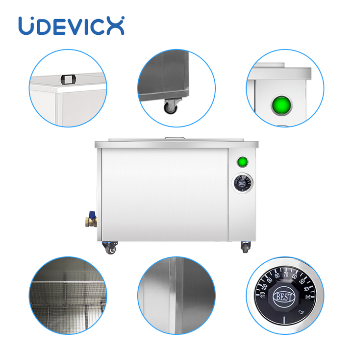 Cavitation Ultrasonic Cleaning Machine IP66 Heavy-Duty Kit 1200W 3000W ...