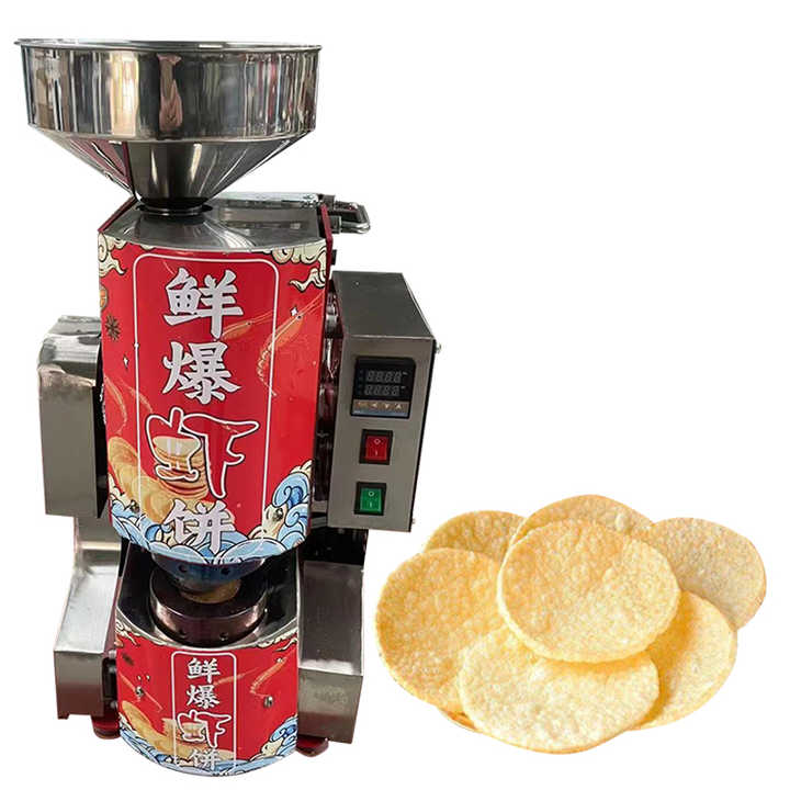 Korea Popped Rice Chips Making Machine - High Productivity