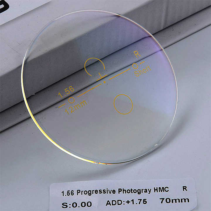 High Quality Ophthalmic Optical 1.56 Blue Block Progressive Corridor 13 ...