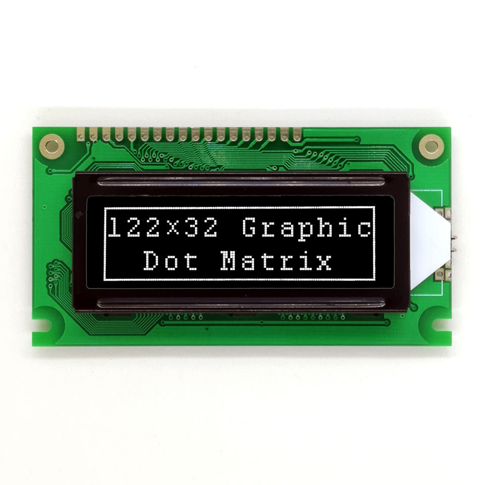 SMR 12232 Industrial LCD Display Module MJ12232A Compatible Parallel 5V ...