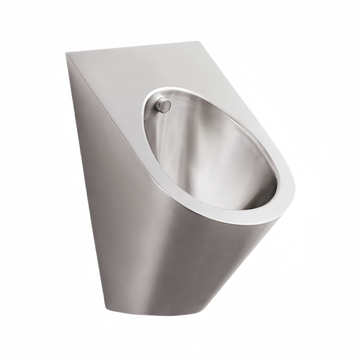 Modern Stainless Steel Wall-mounted Urinal For Men For Bathroom Upscale ...